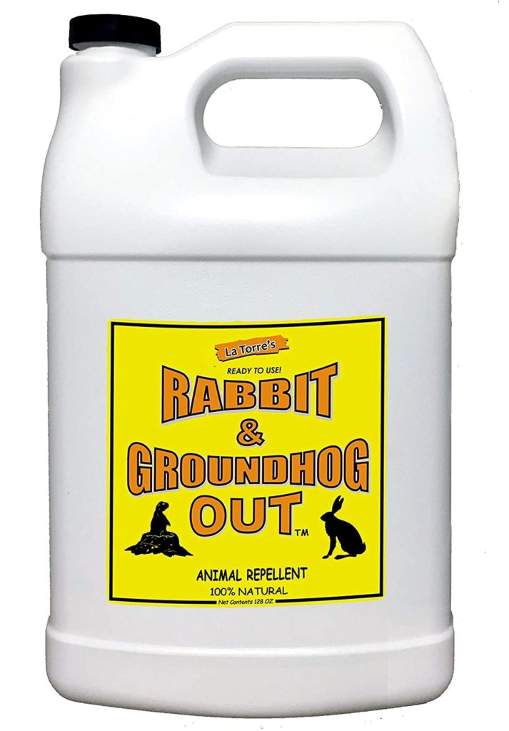 Rabbit Out 1 Gallon Ready-to-Use REFILL – Rabbit Repellent – Deer Out