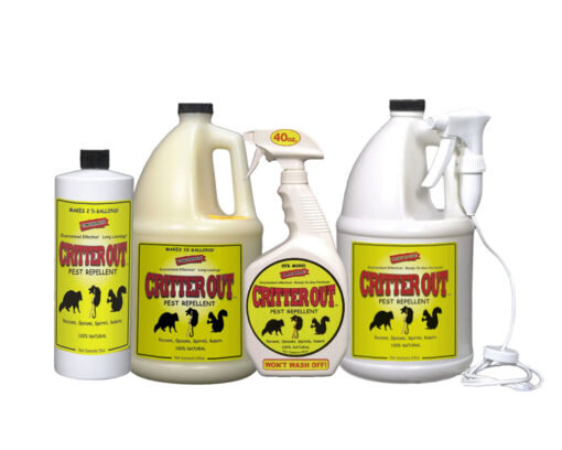 Critter Out - All natural repellent for squirrels, mice and more!